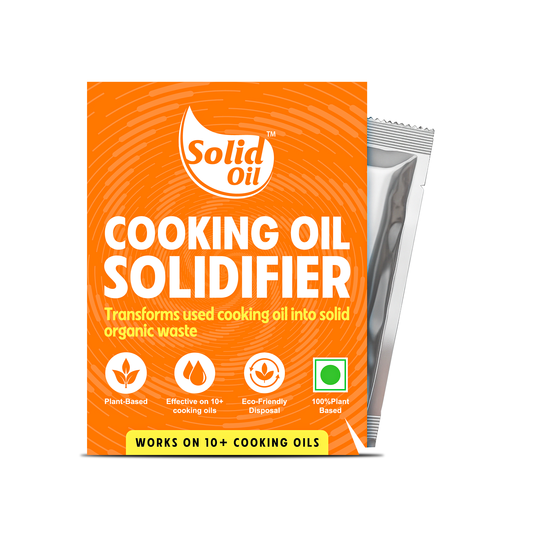 Cooking Oil Solidifier (Pack Of 40g) – Solid Oil
